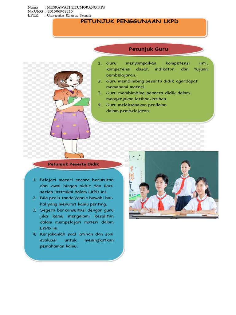 LKPD Aksi 2 Mesrawati Situmorang | PDF | Sains & Matematika