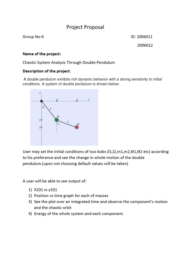Project Proposal | PDF | Technology & Engineering