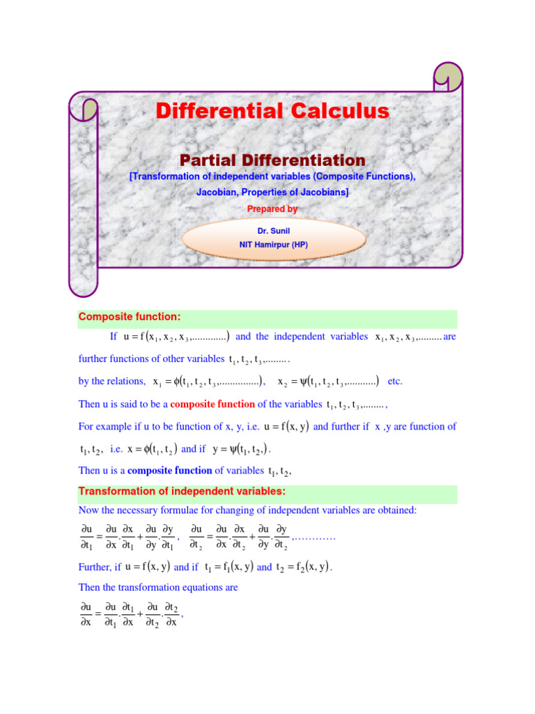 4 Composite Functions Pdf Variable Mathematics Function 8344
