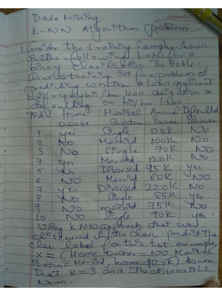 KNN Data Mining | PDF