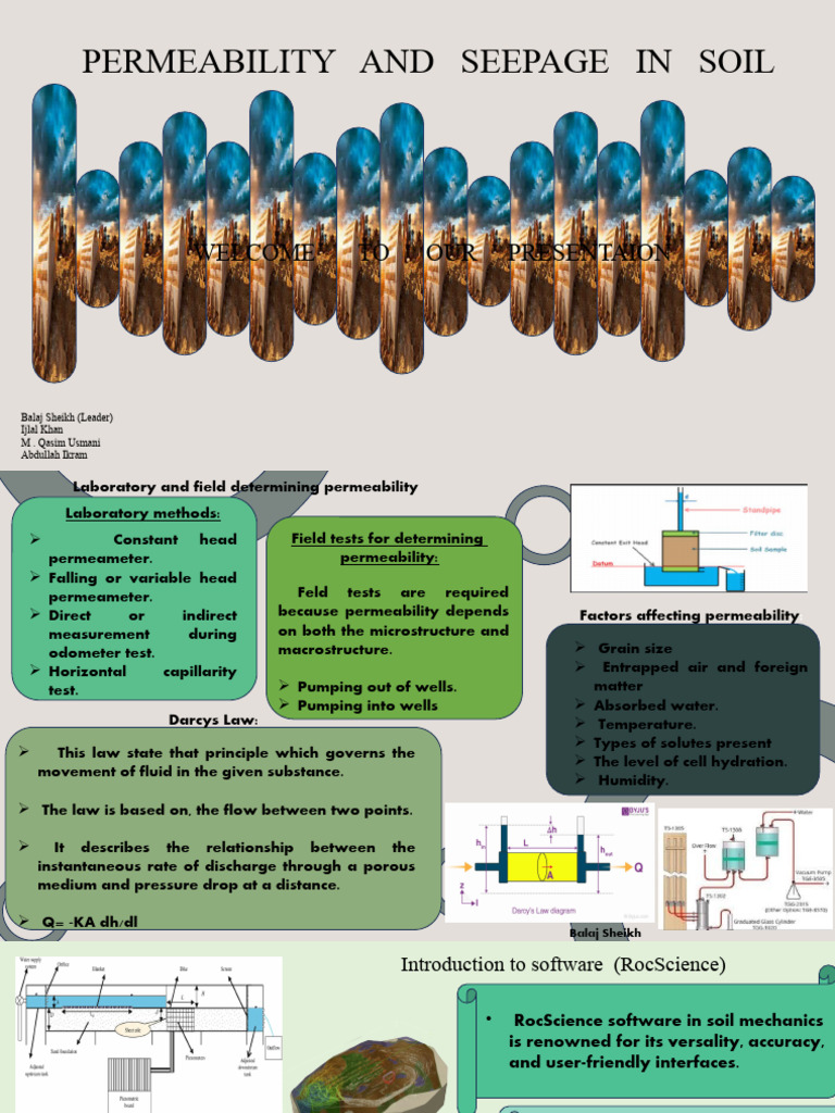 Permeability Presentation 013 | PDF | Soil Mechanics | Permeability (Earth Sciences)