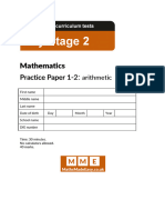 Year 4 - Mathematics Paper 1 - Arithmetic | PDF | Science | Mathematics