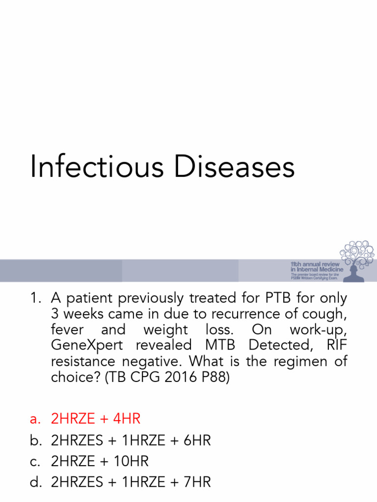2020 Refresher Course IDS | PDF | Tuberculosis | Rabies