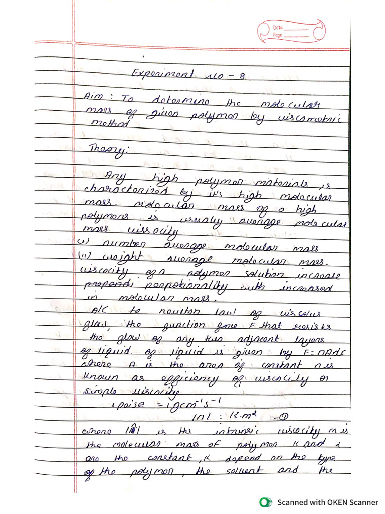 Experiment No 8 Pdf