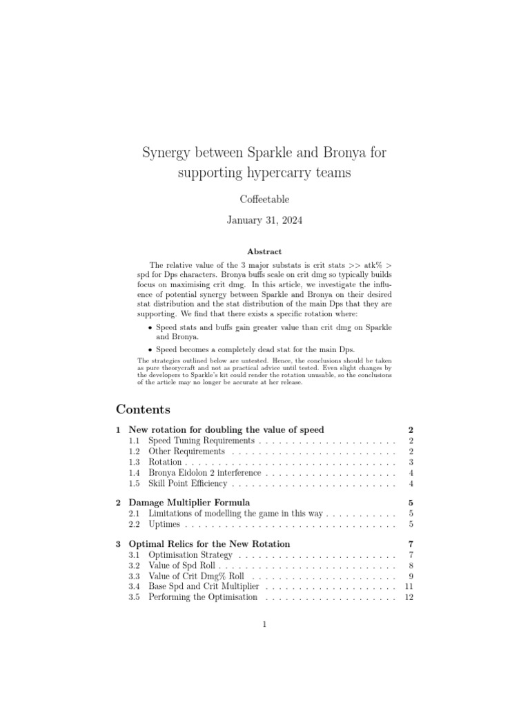 Sparkle Bronya Synergy | PDF | Mathematical Optimization | Mathematical ...