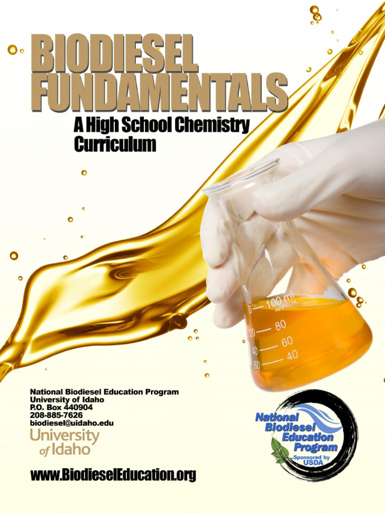 Biodiesel Fundamentals HS Curriculum | PDF | Triglyceride | Fatty Acid