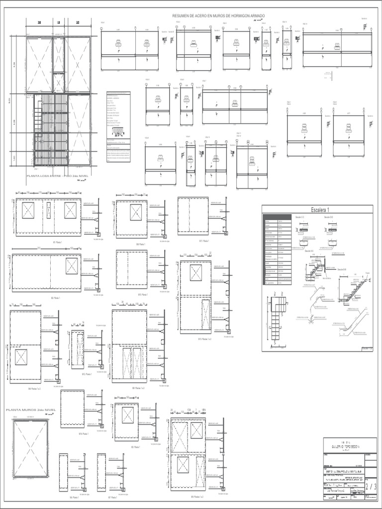 Planos Estructural 02 | PDF