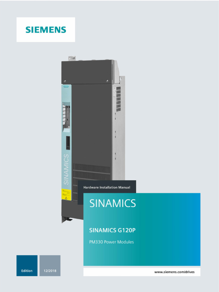 Sinamics g120p Pm330 Him En-Us | PDF | Electrostatic Discharge | Power ...