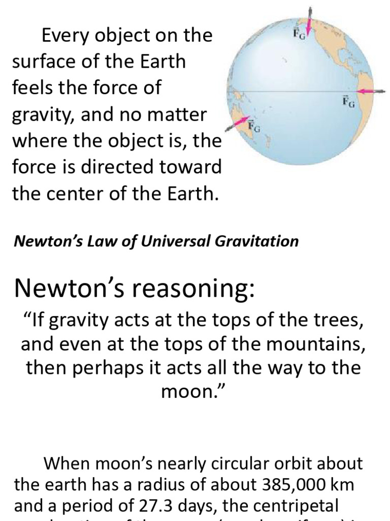 Understanding Newton's Gravity Laws | PDF | Gravity | Mass