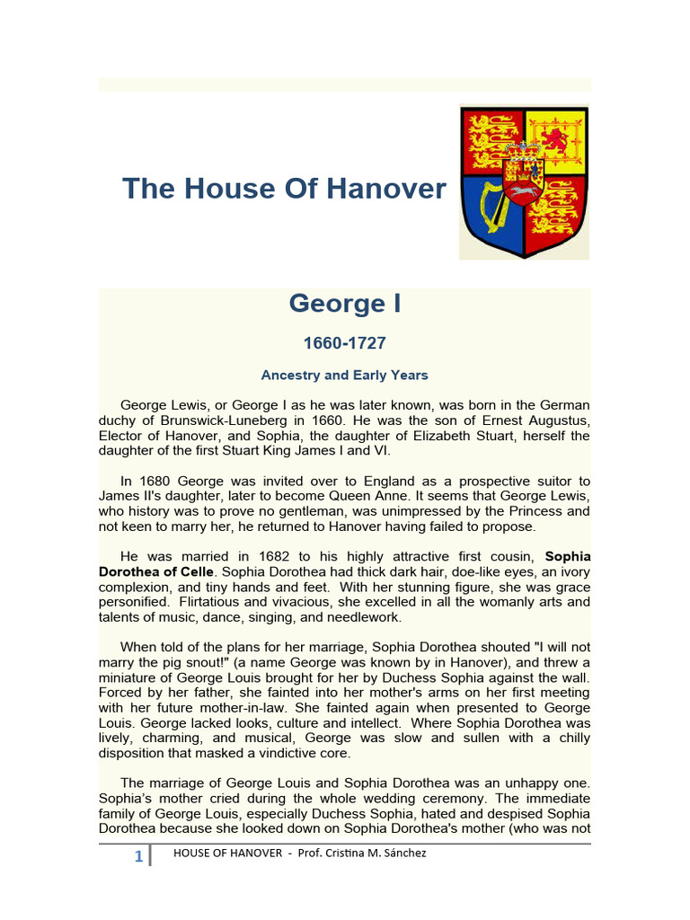 The House of Hanover | PDF