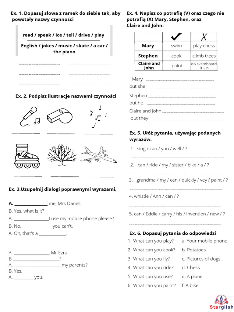 Brainy 4 - unit 5 sprawdzian | PDF