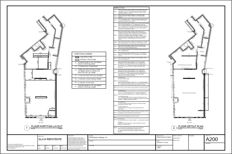 Floor Partition Layout Plan | PDF