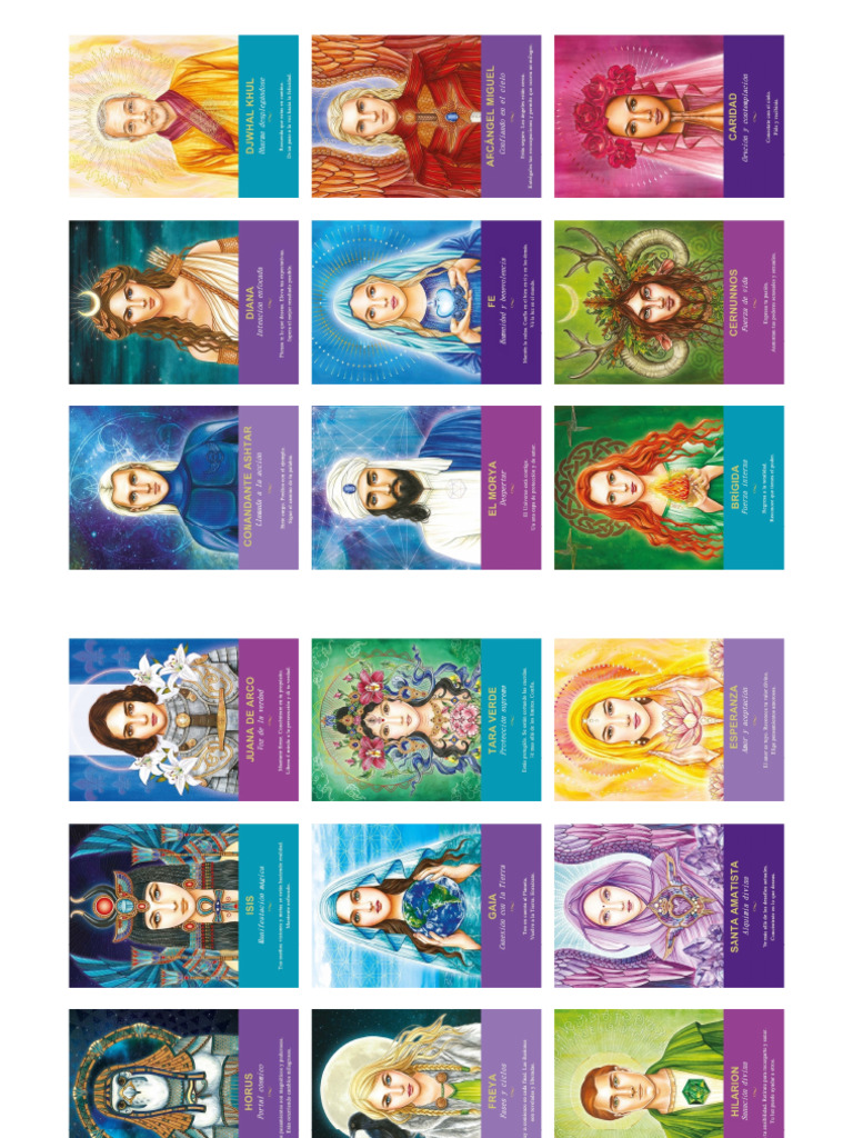 042 - A) Oraculo Maestro Ascendidos - (Mazo) | PDF