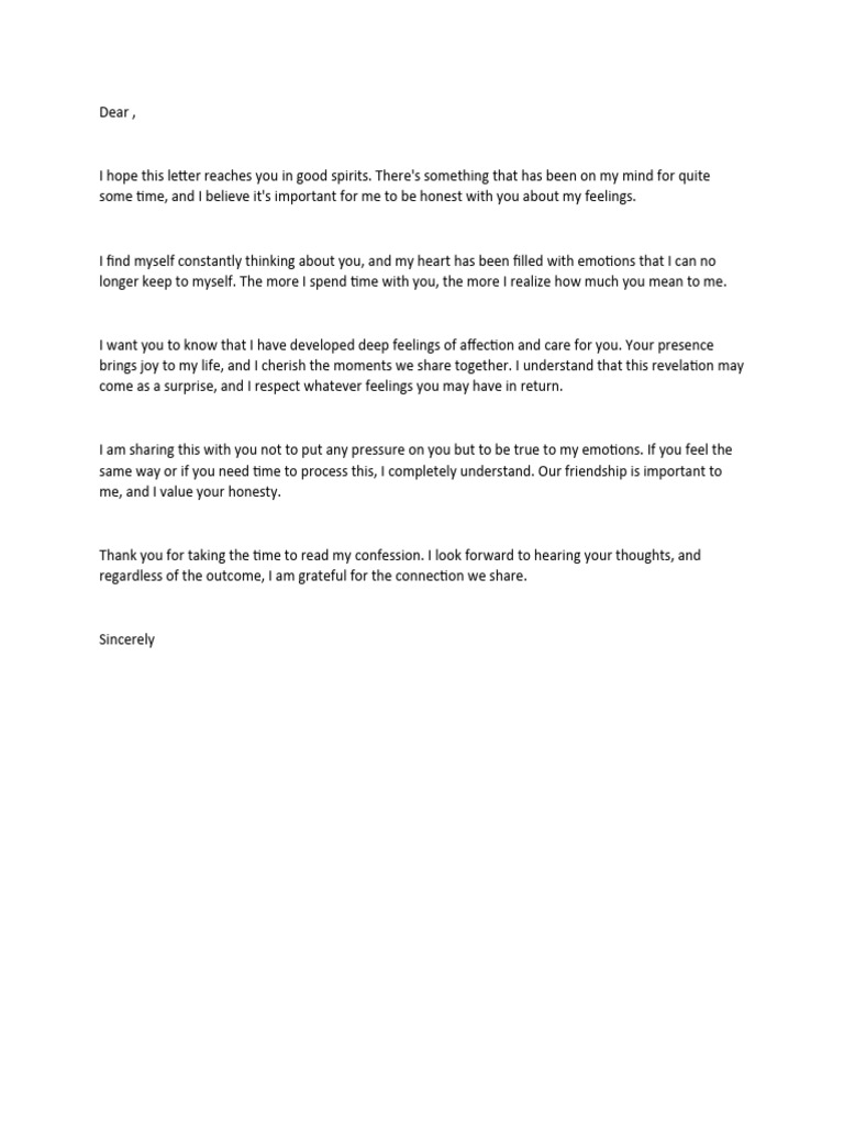 Confession Letter | PDF