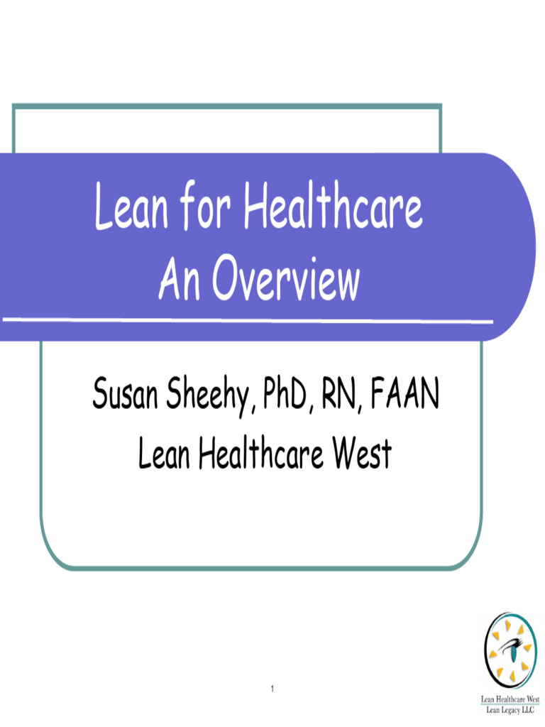 Lean For Healthcare | PDF
