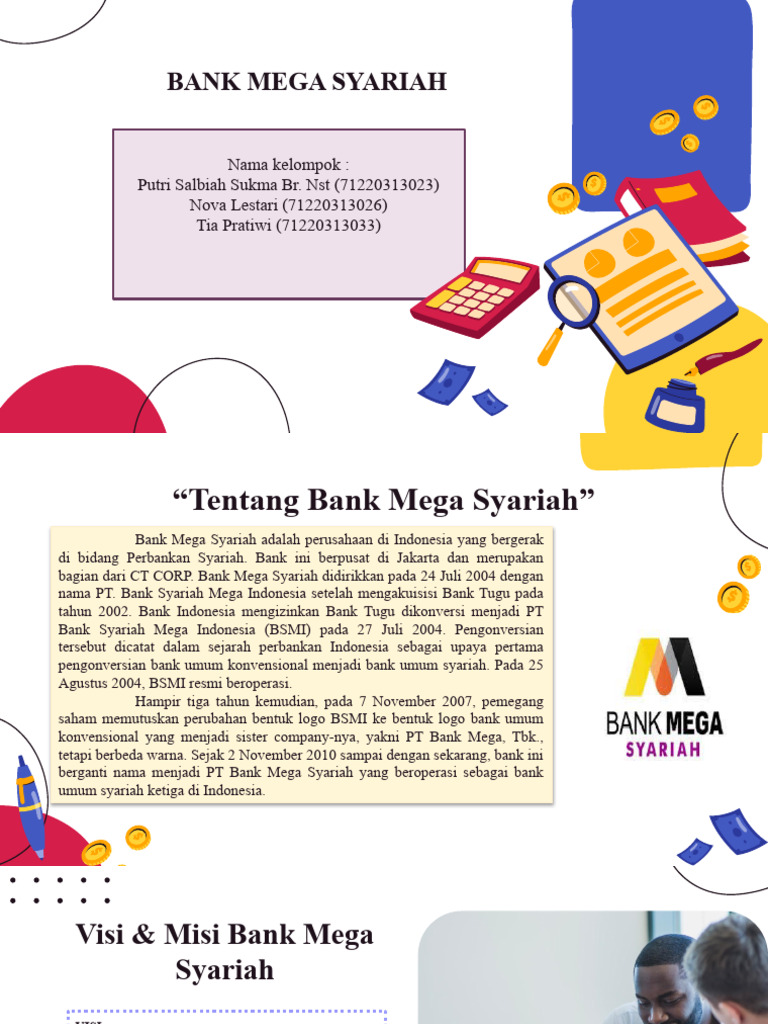 Profil Bank Mega Syariah 2023 | PDF | Bisnis | Pengelolaan Keuangan & Uang
