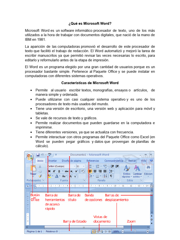 Qué Es Microsoft Word | PDF Qué Es Microsoft Word | PDF