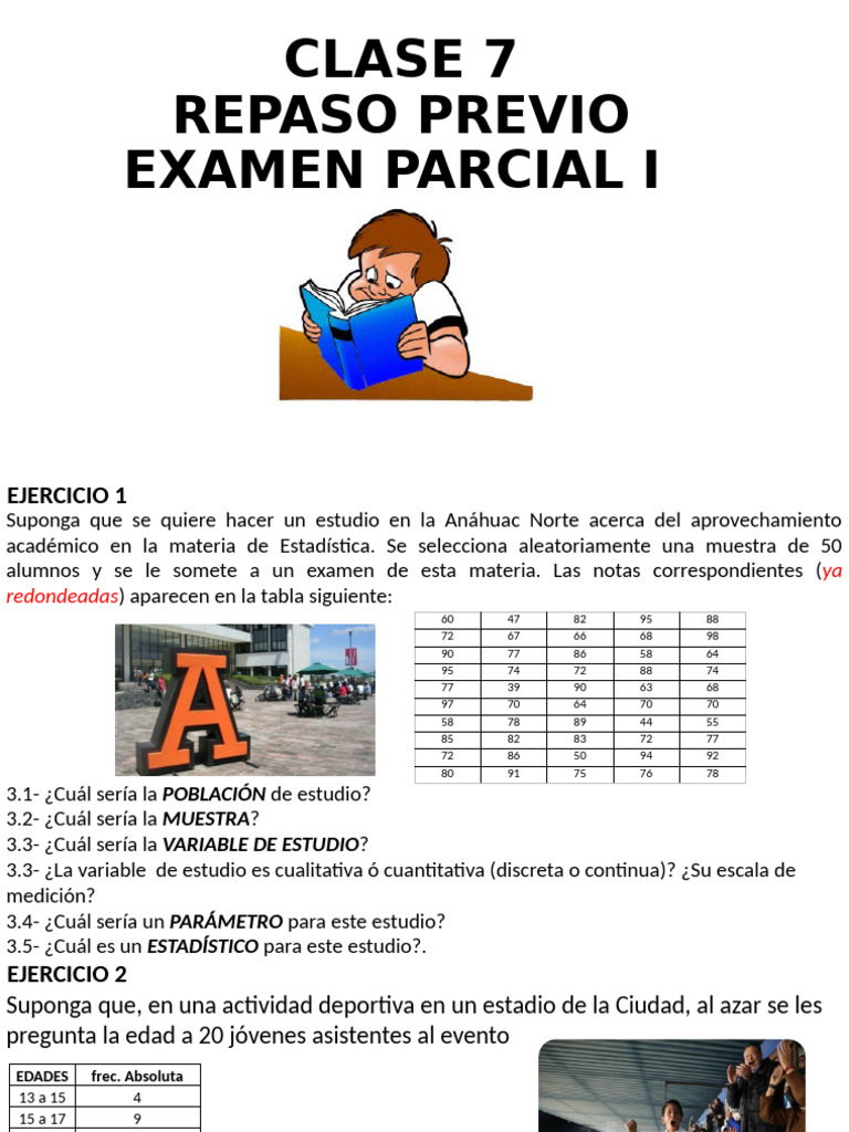 Clase 7 Analisis | PDF | Estadísticas