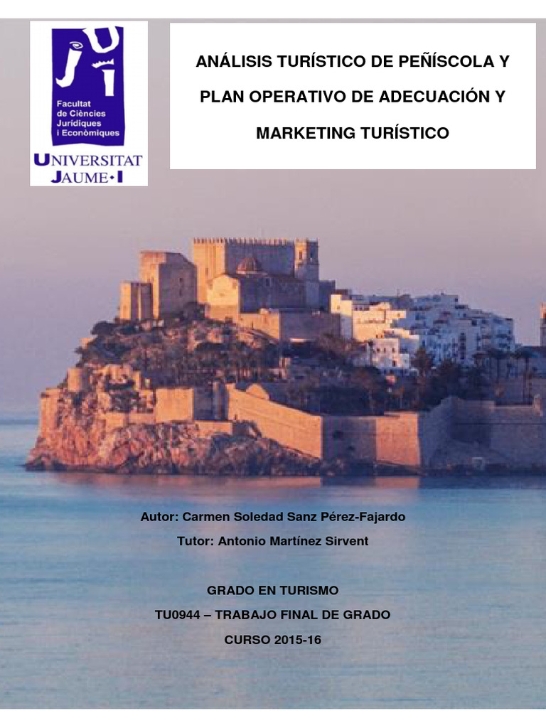 TFG 2015 Sanz Pérez Fajardo, Carmen Soledad | PDF | Turismo | Inflación