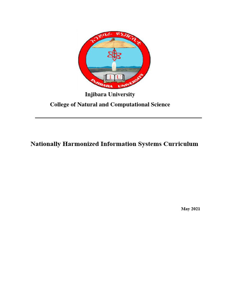 Information Systems Curriculum 2021 Final | PDF | Information System ...