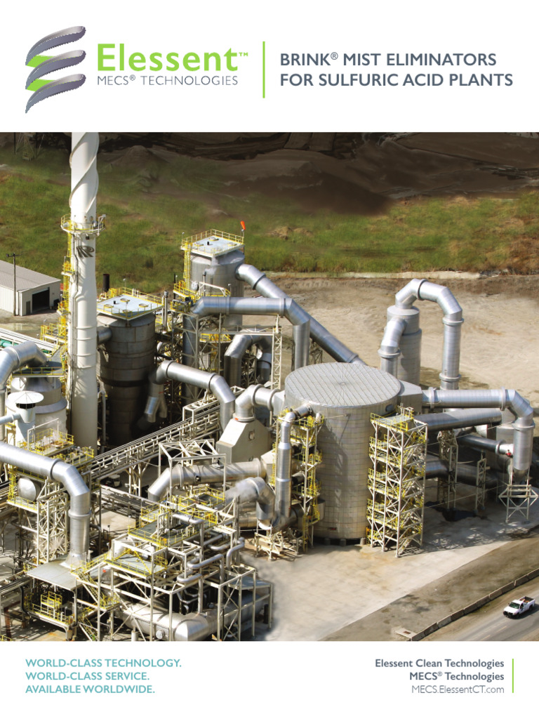 Brink Mist Elim Sulf | PDF | Gases | Sulfuric Acid