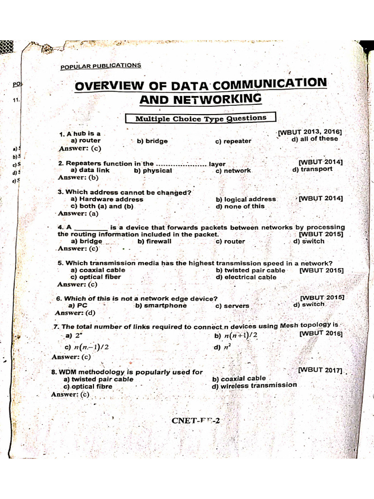 Computer Network Organizer - Modified | PDF