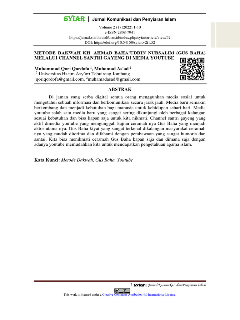 Gus Baha | PDF | Ilmu Sosial