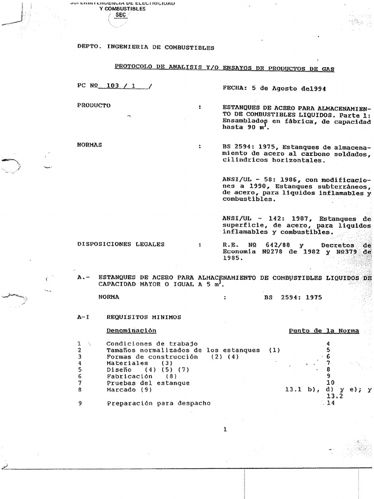 PC 103 - 1 Protocolo de Analiasis y Ensayo | PDF