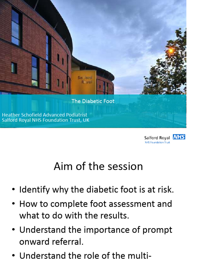 The Diabetic Foot | PDF | Peripheral Neuropathy | Foot