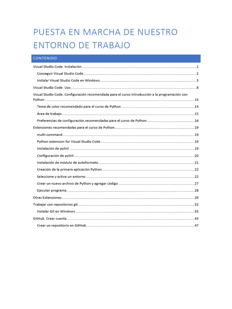 Vsc Github Extensiones Python Pdf Python Lenguaje De Programación 5704