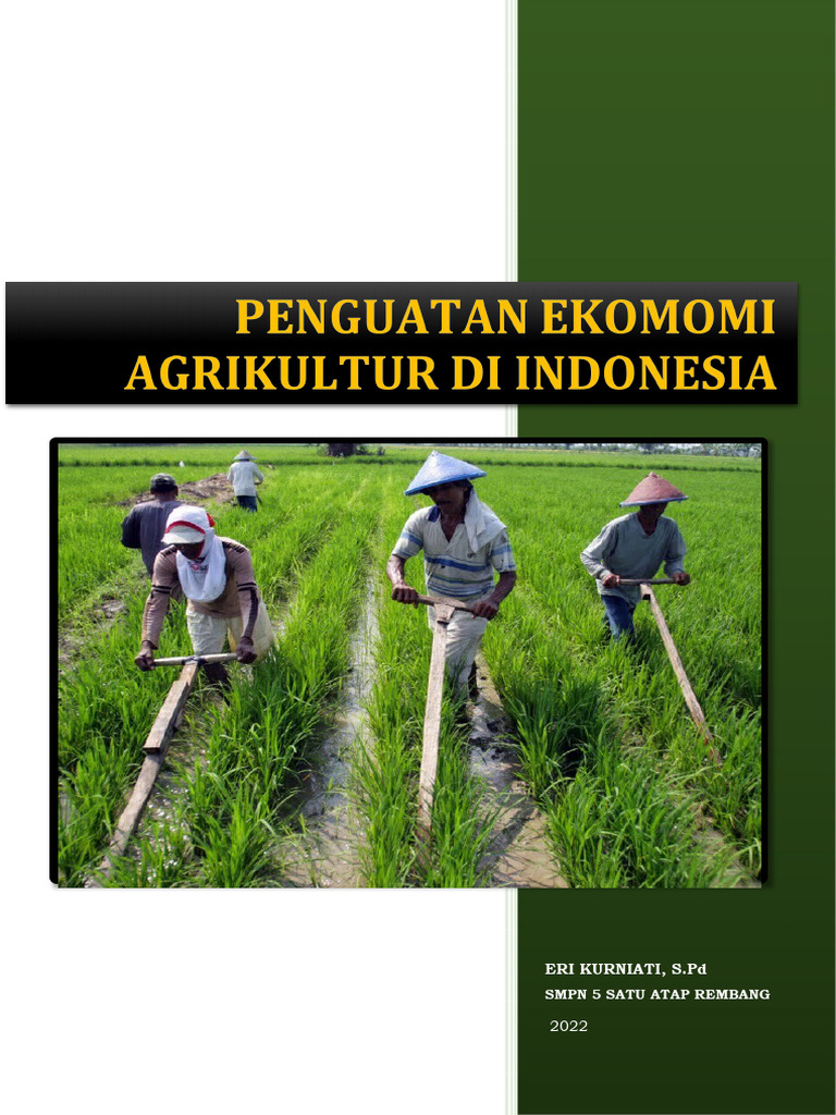 Bahan Ajar Penguatan Agrikultur Di Indonesia (PPL) | PDF