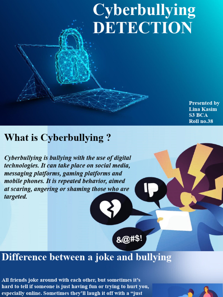 Cyberbullying Detection Pdf Cyberbullying Bullying
