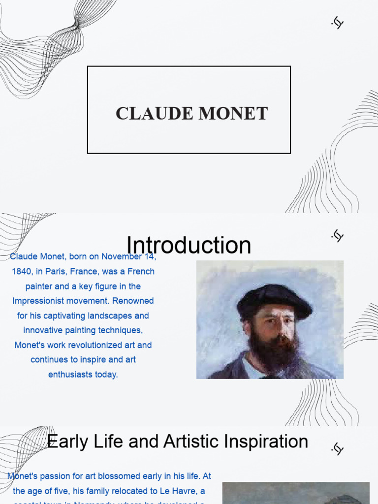 Claude Monet-1 | PDF