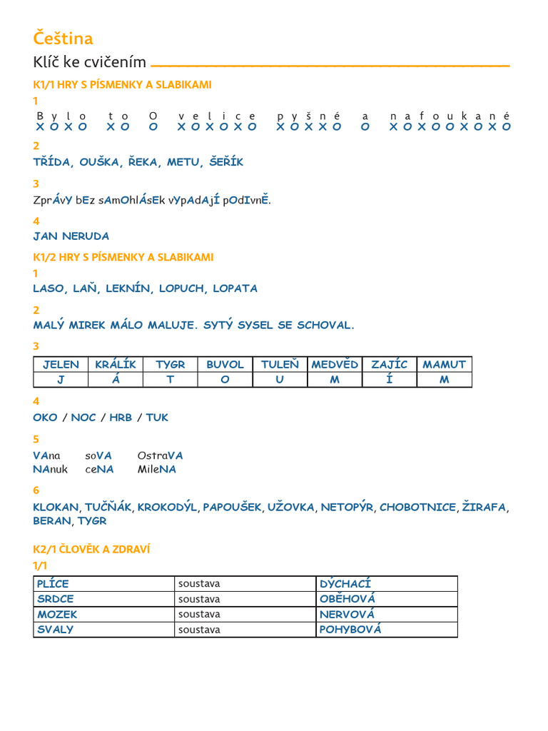 Klic-Cestina 3 | PDF