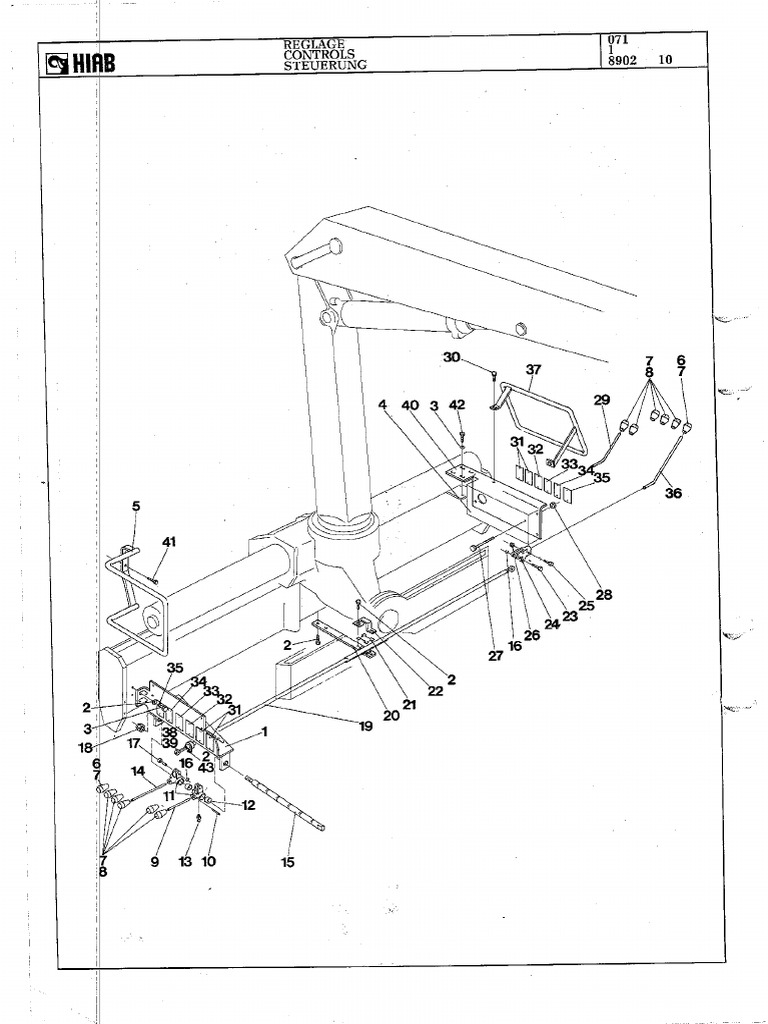 HIAB PARTS 071 Control | PDF