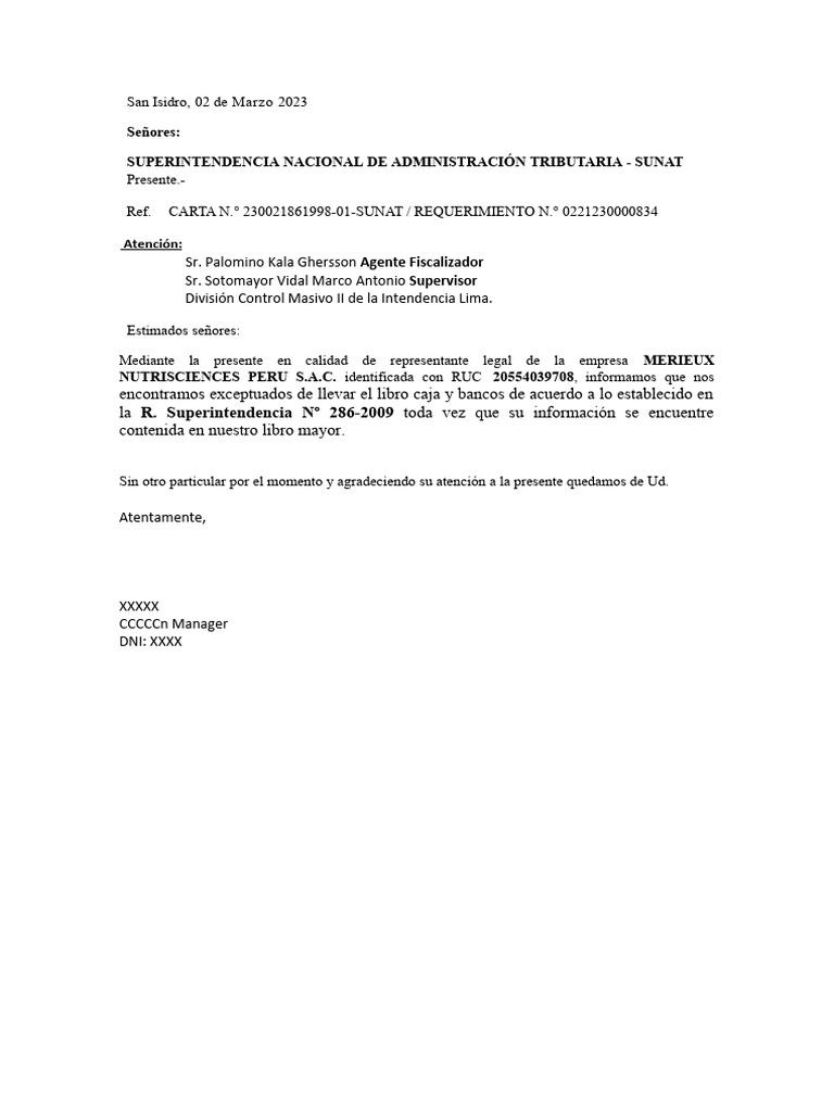 Carta Libro Caja y Bancos | PDF