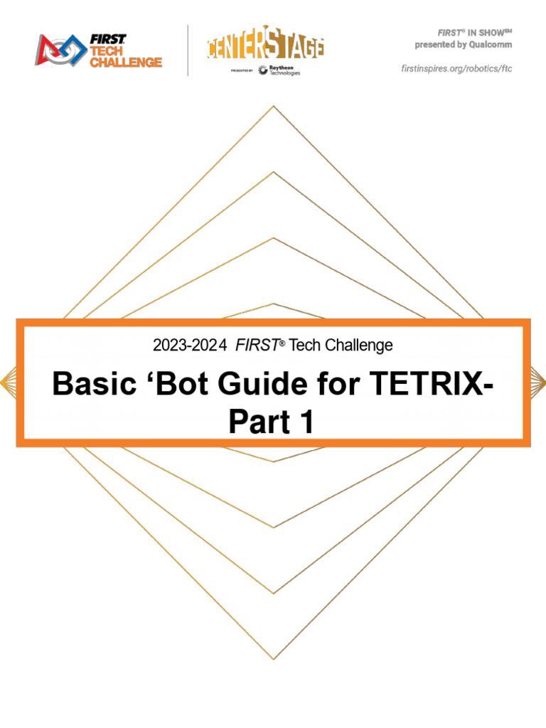 Basic Bot Guide Tetrix | Download Free PDF | Screw | Manufactured Goods