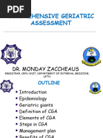 Geriatric Assessment Overview | PDF | Geriatrics | Dementia