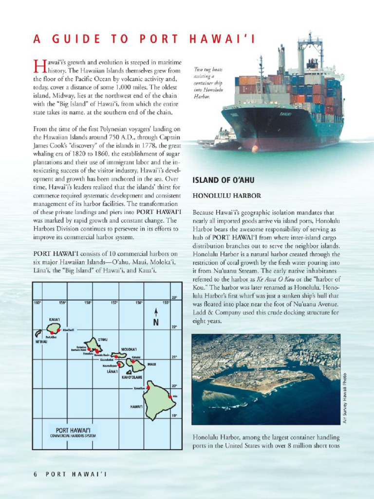 A Guide To Port Hawaii | PDF