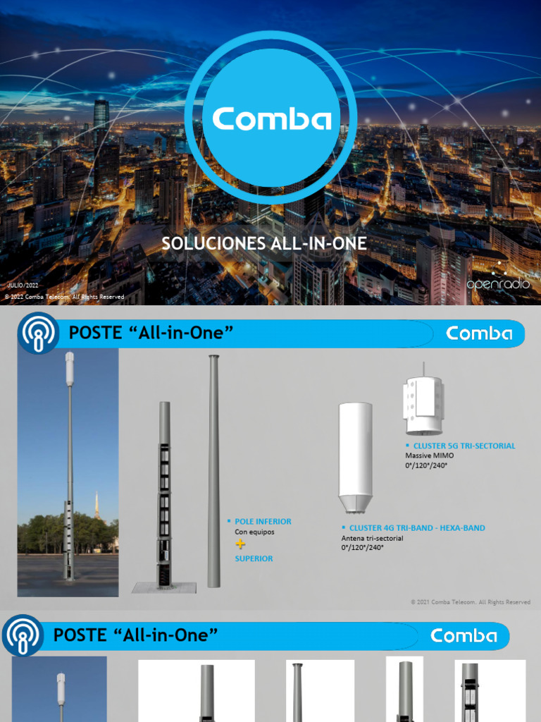 Poste All-in-One COMBA | PDF