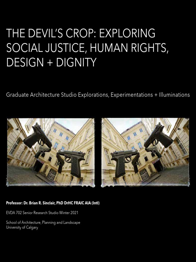 The Devils Crop Exploring Social Justice | PDF | Architect | Autism ...
