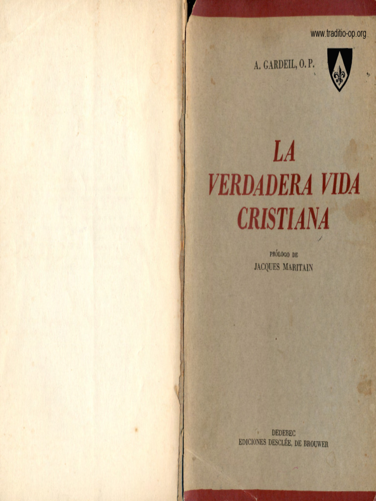 La Verdadera Vida Cristiana | PDF | Cristo (título) | Gracia divina