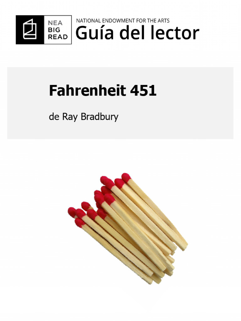 Guia Del Lector Fahrenheit451 | PDF | Ray Bradbury | Ciencia ficción