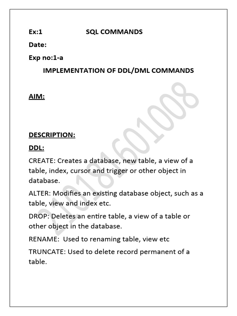 Dbms Record | PDF | Computer Data | Software