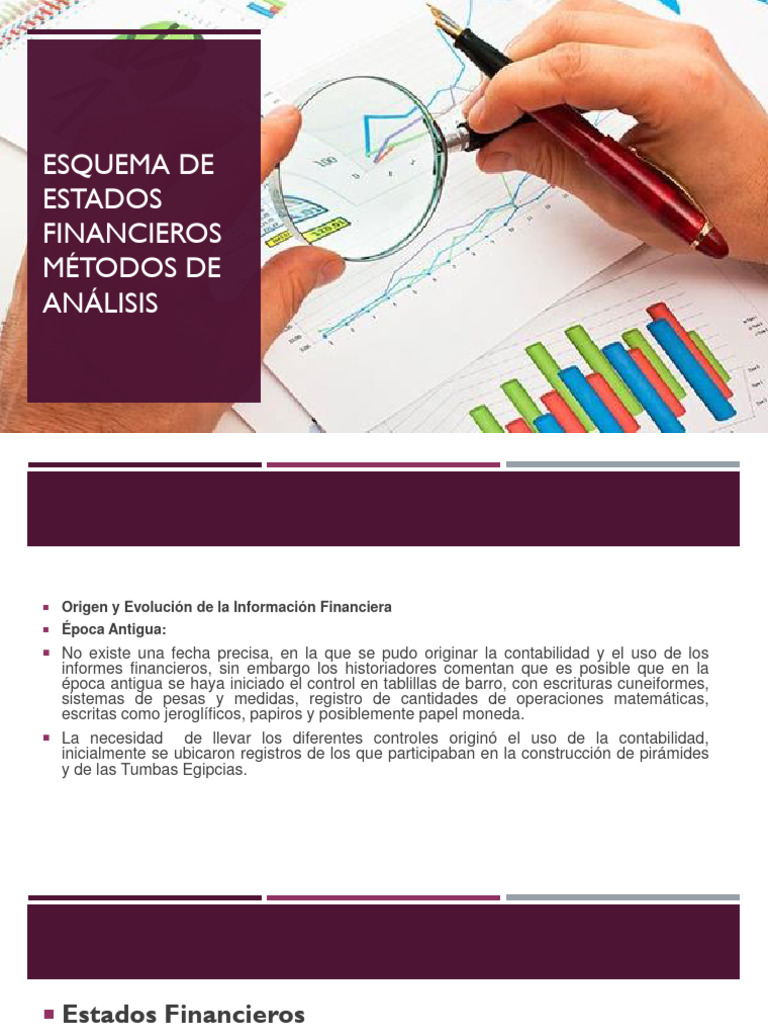 Semana 2 Esquema EE.FF. | PDF | Contabilidad | Estado financiero