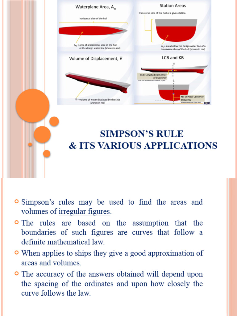 05 - Simpson's Rule | PDF | Area | Elementary Mathematics