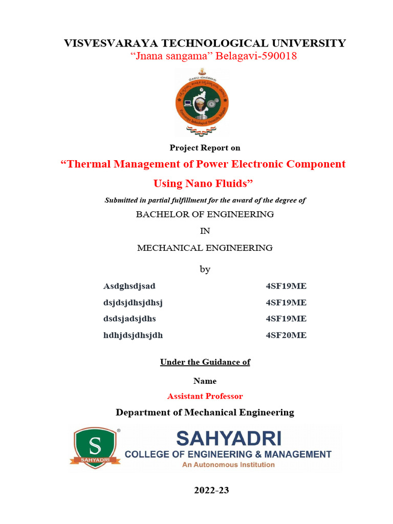 Project Report | PDF | Materials Science | Physical Sciences