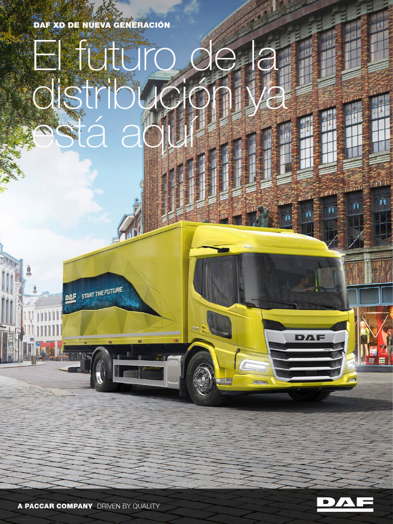 DAF XD Brochure 210x297mm ES 543409 | PDF | Camión | Motores