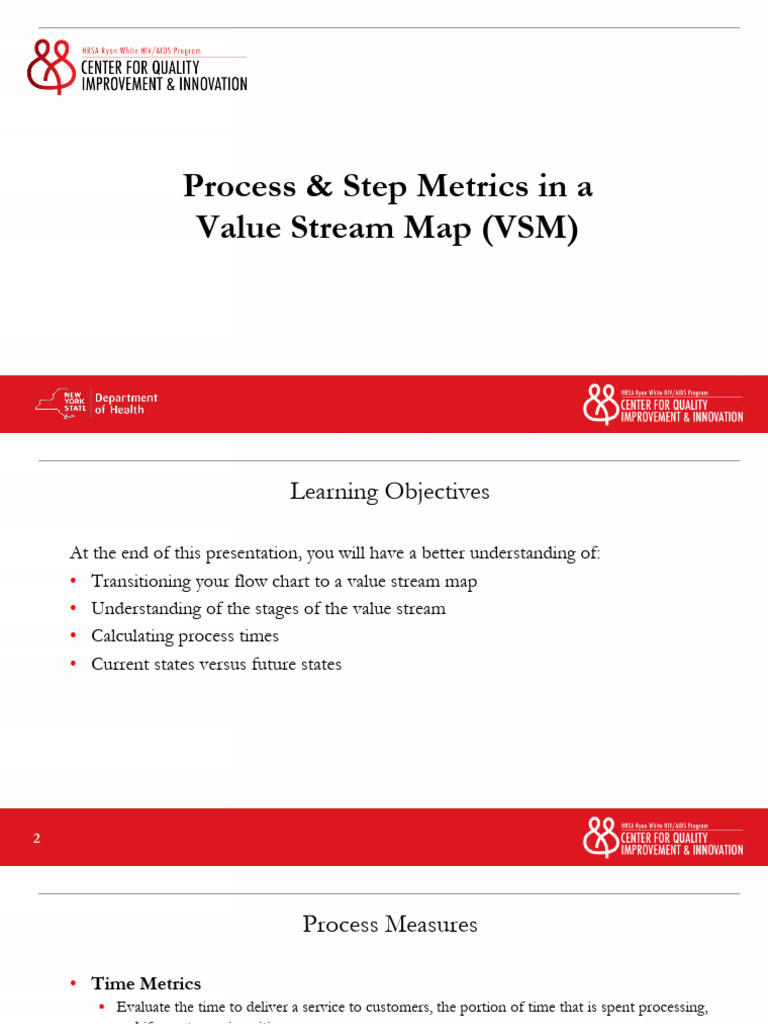 Process & Step Metrics in A Value Stream Map (VSM) | PDF | Information ...