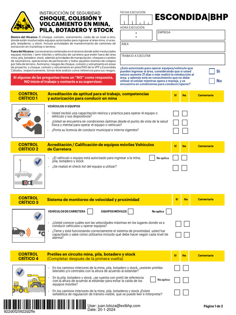 Is Choque, Colisión V7 | PDF